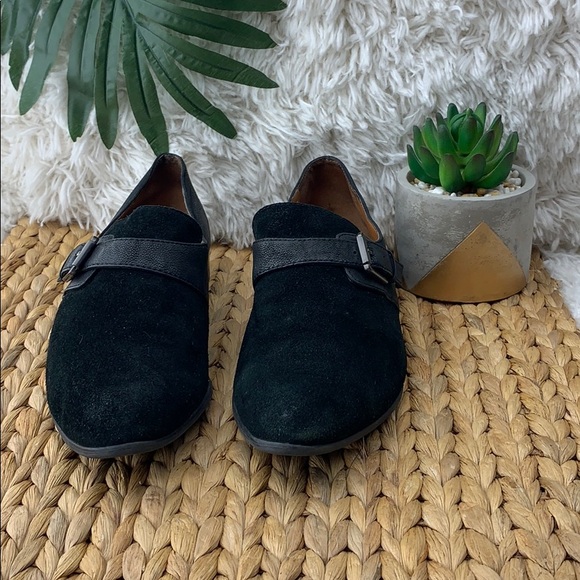 Via Spiga | Shoes | Via Spiga Leather Suede Monk Strap Loafers 75 ...